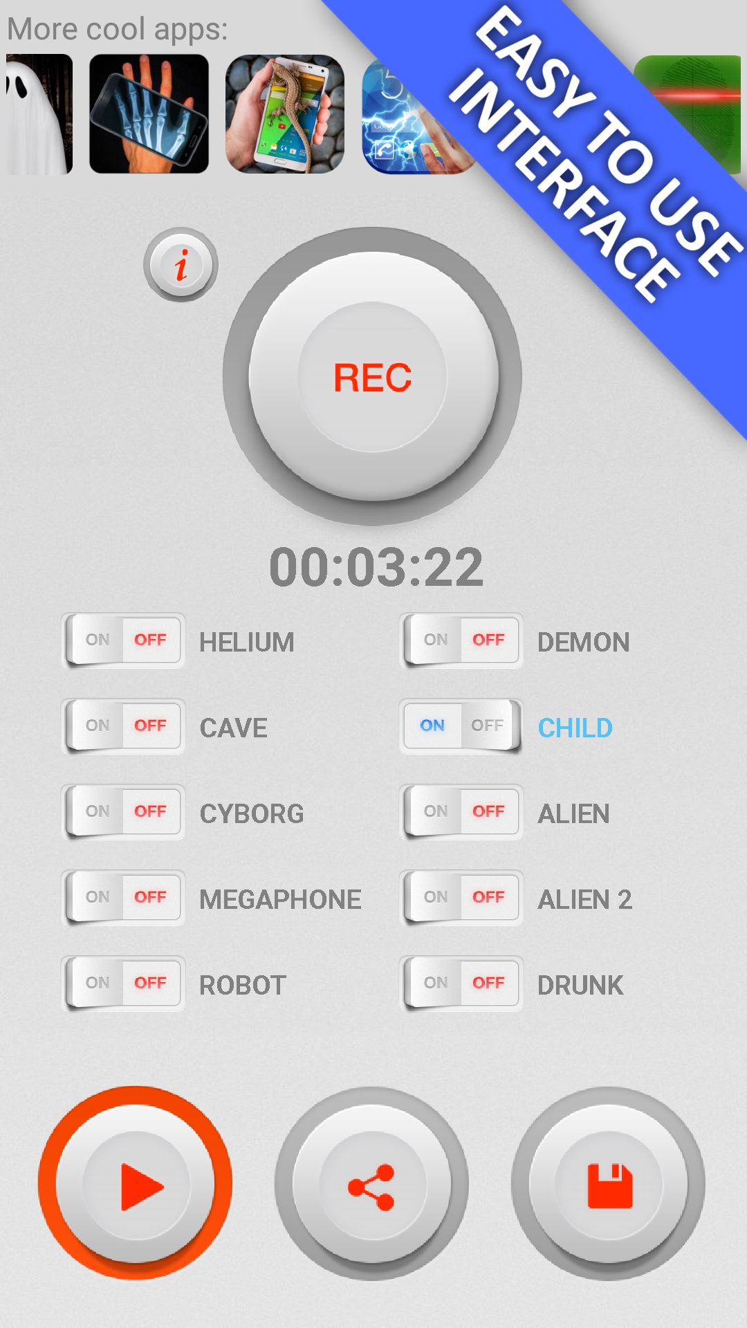 Easy Voice Changer - App on the Amazon Appstore