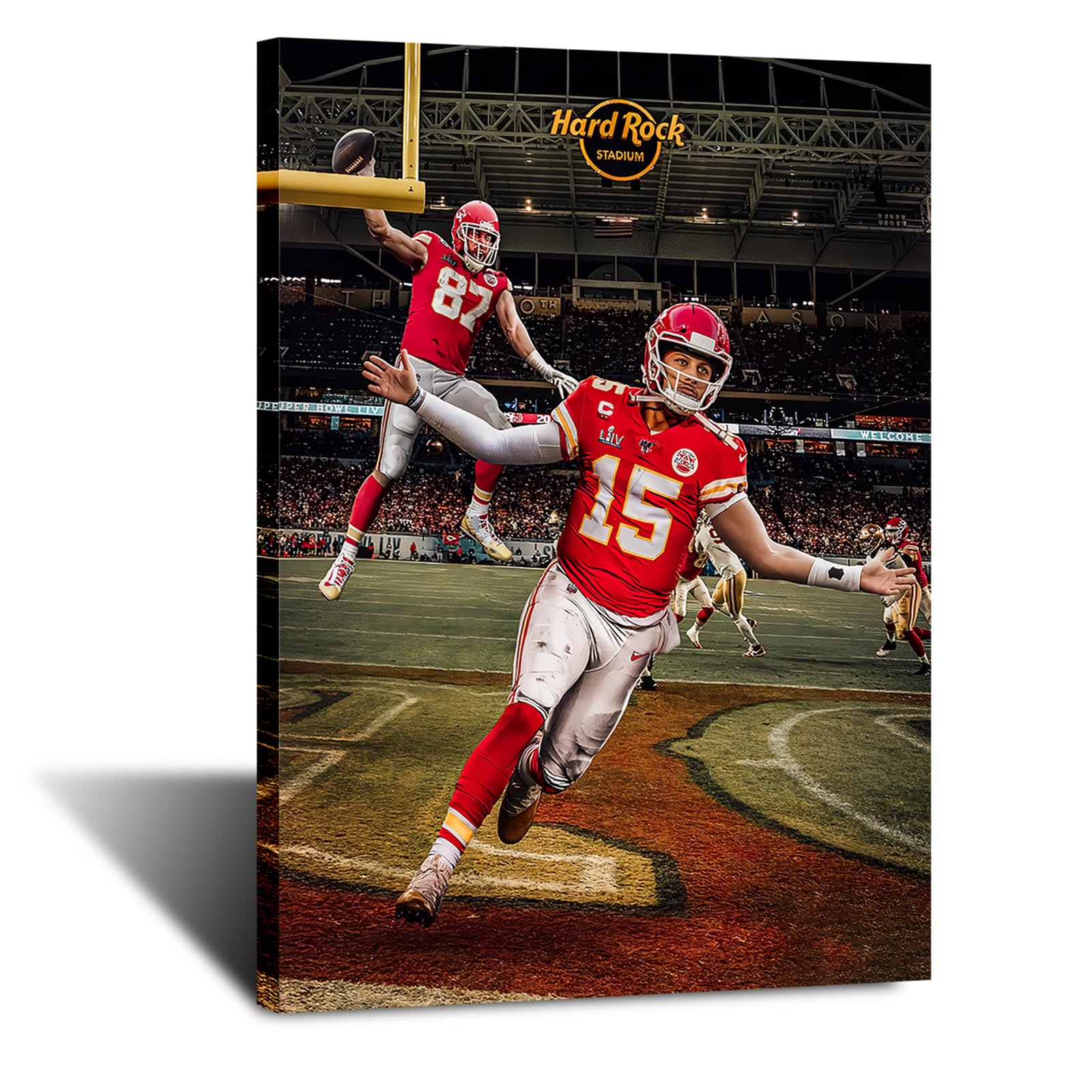 Amazon.com: American Football Posters Patrick Mahomes Travis Kelce ...
