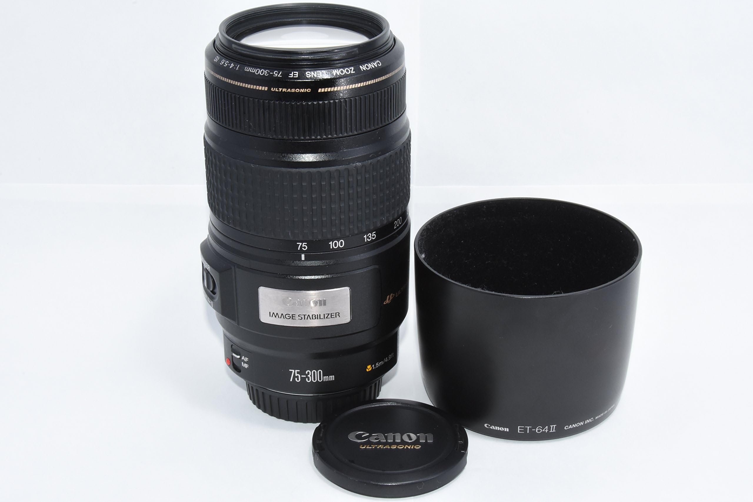 Canon EF 75-300mm f/4-5.6 is USM Telephoto Zoom Lens for Canon SLR ...