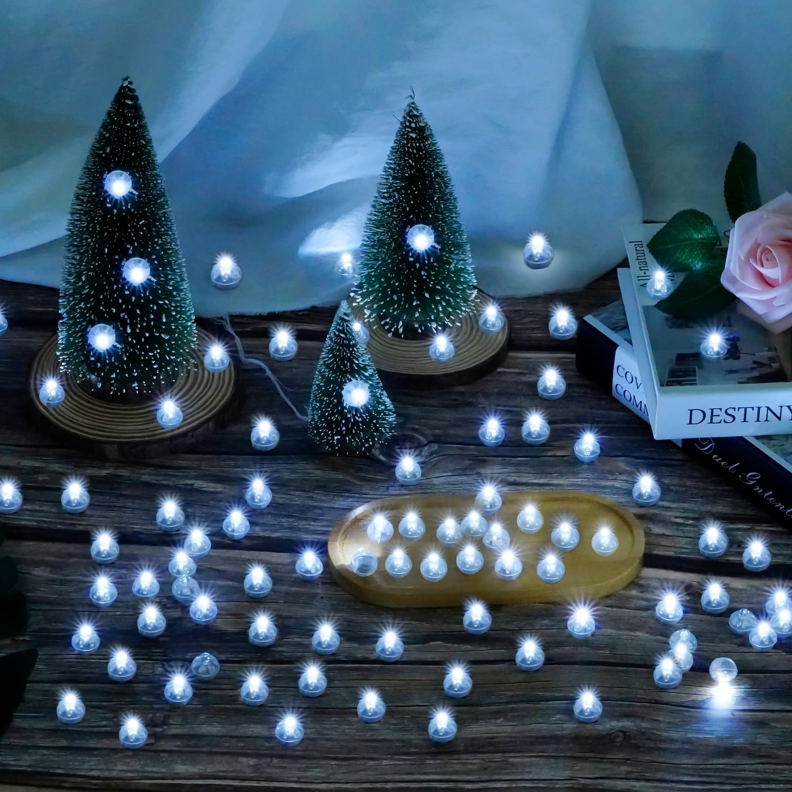 Mini Led Christmas Lights Xmas Haus Black RGB Mini Seed LED Smart