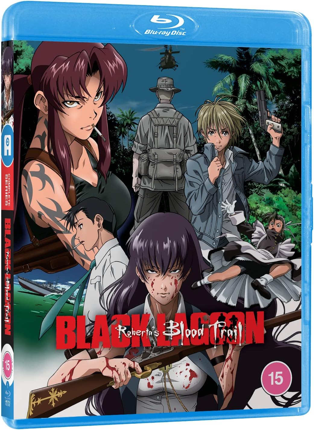 Amazon.co.jp: Black Lagoon: Roberta's Blood Trail (Standard Edition) [Blu-ray] [Region Free] : DVD