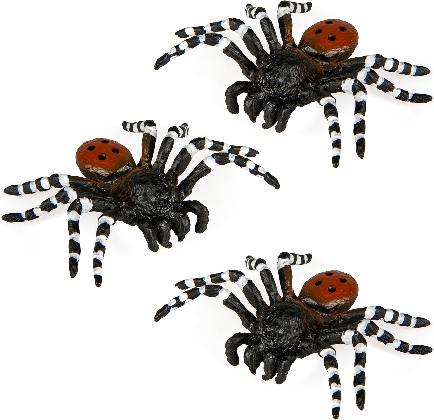 Amazon.com: HUJIU 3 Pcs Fake Spider Toy, Realistic Lifelike Ghost ...