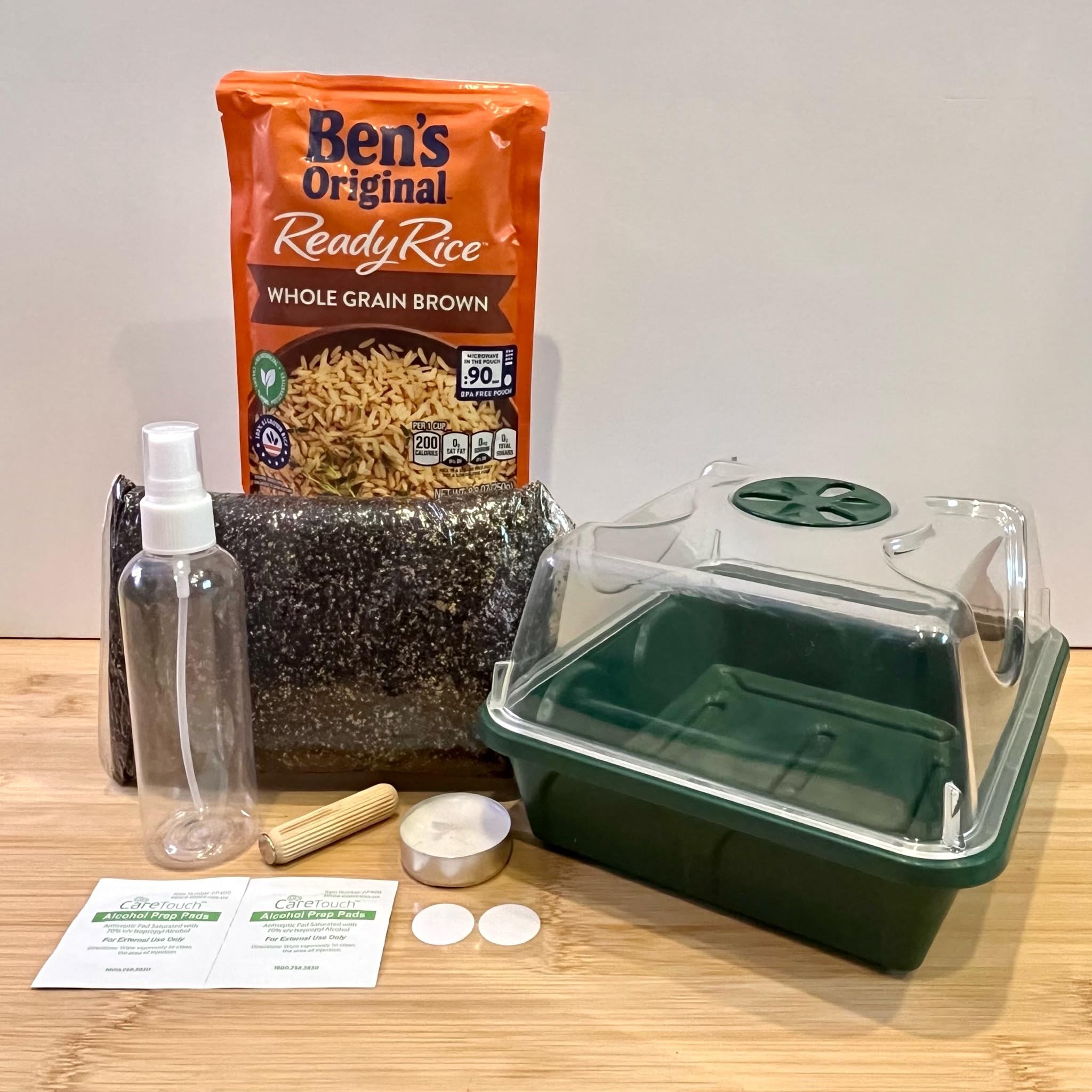 Enoki Mushrooms Grow Kit