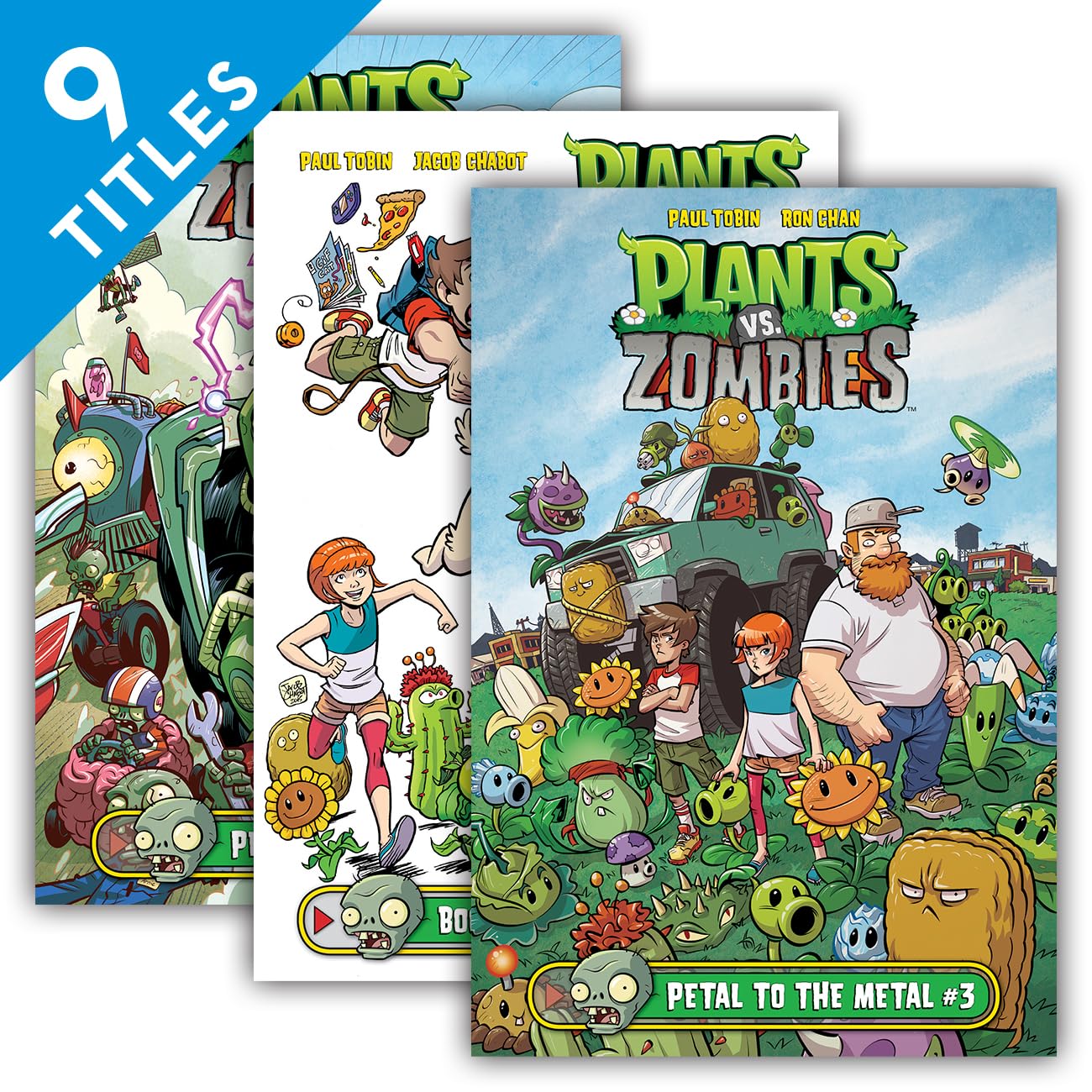 Amazon.com: Plants vs. Zombies Set 2 (Set): 9781532141232: Tobin, Paul ...