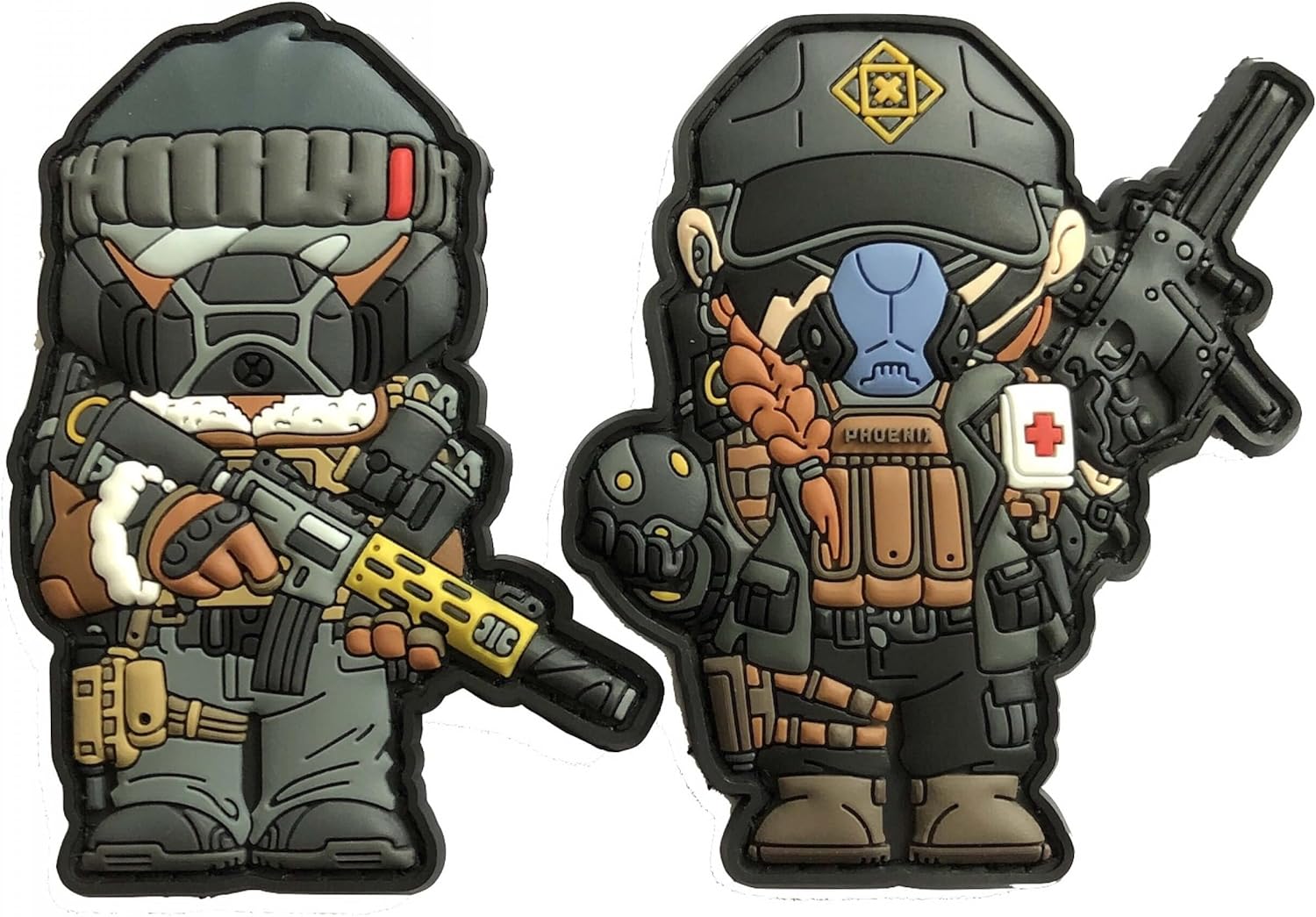 Amazon.com: Mini Merch Military Female Agent Division Gamer Patch ...