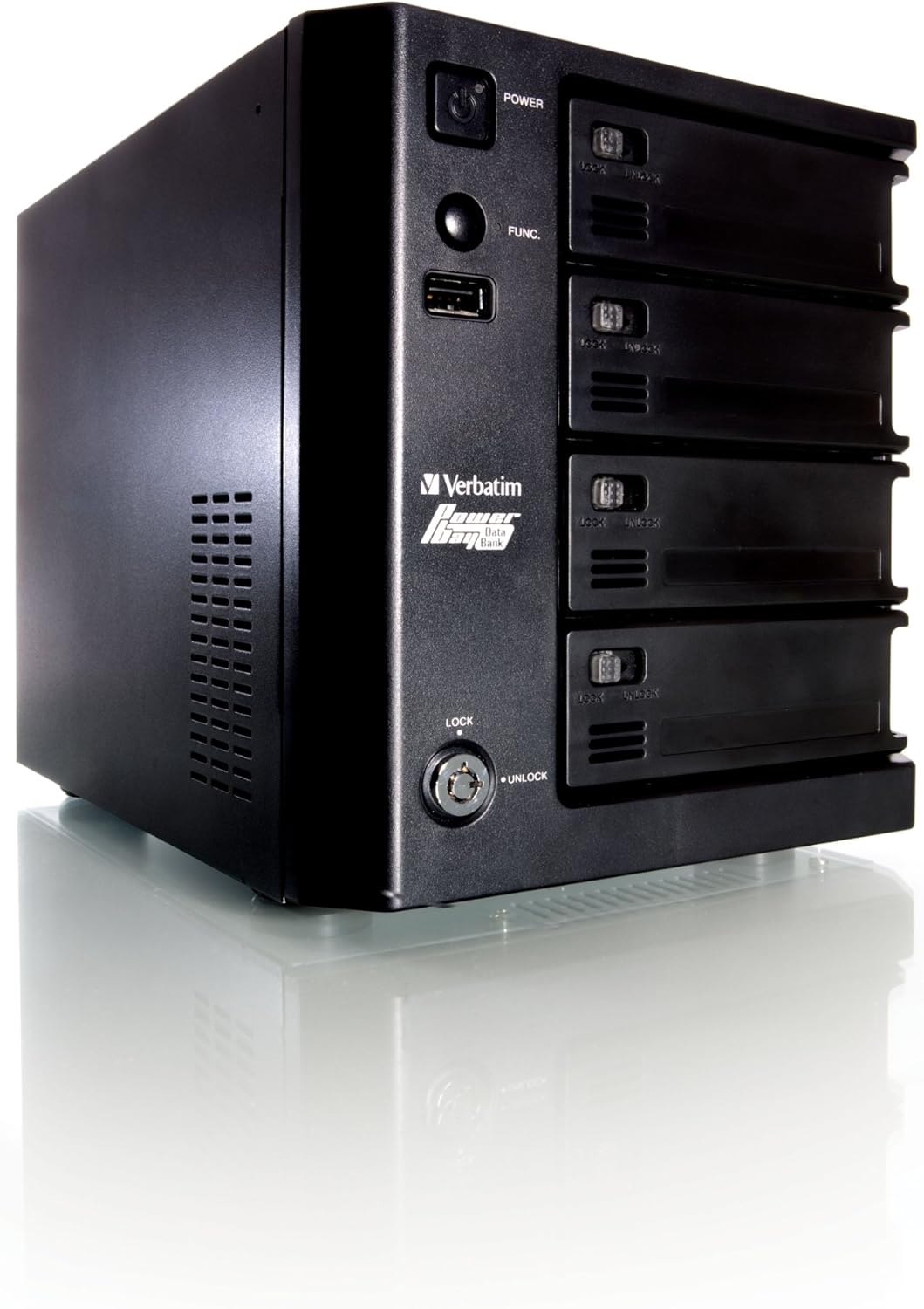 Verbatim 49076 4 Bay PowerBay Databank NAS Enclosure: Amazon.co.uk ...