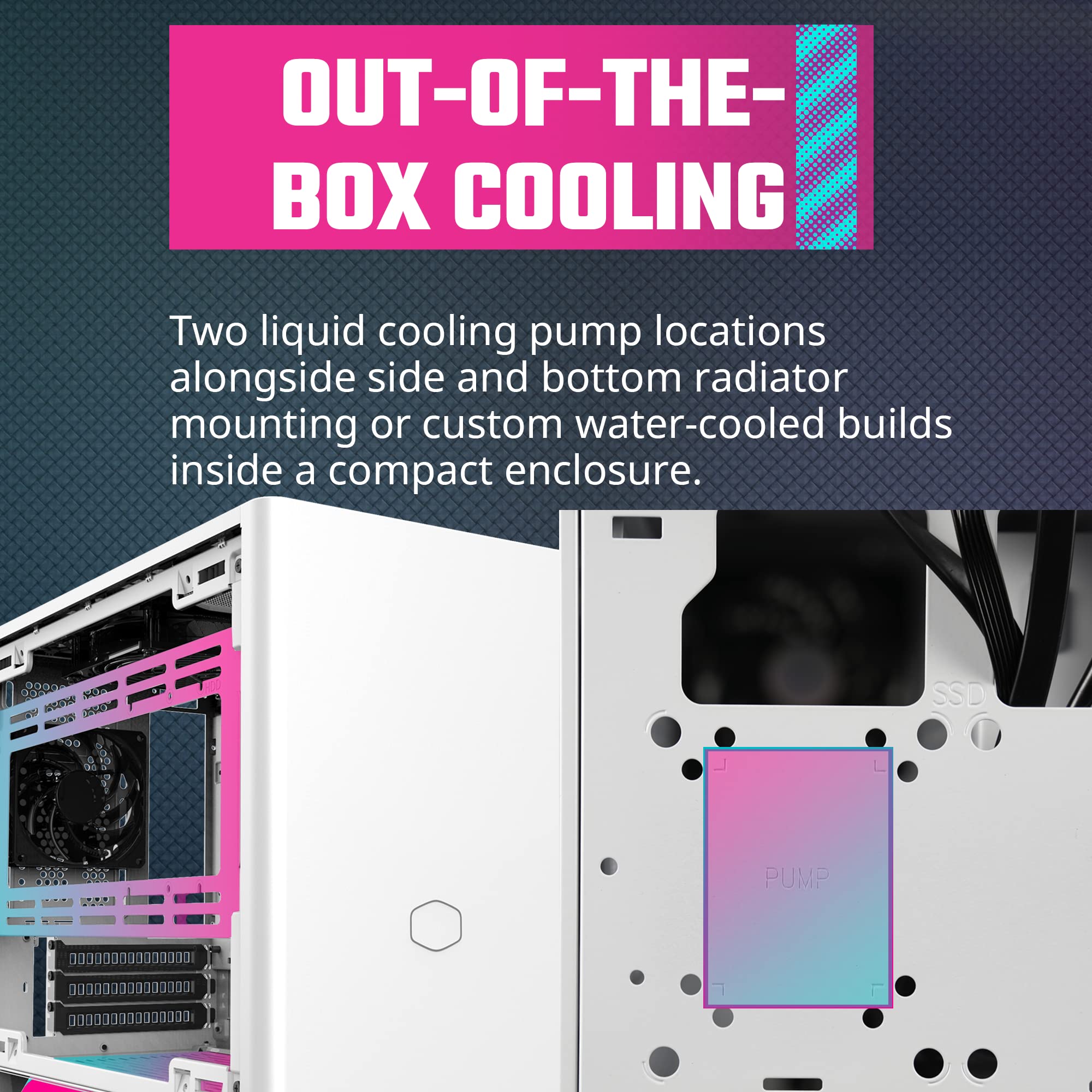 Buy Cooler Master NR200 White SFF Small Form Factor Mini-ITX Case with ...