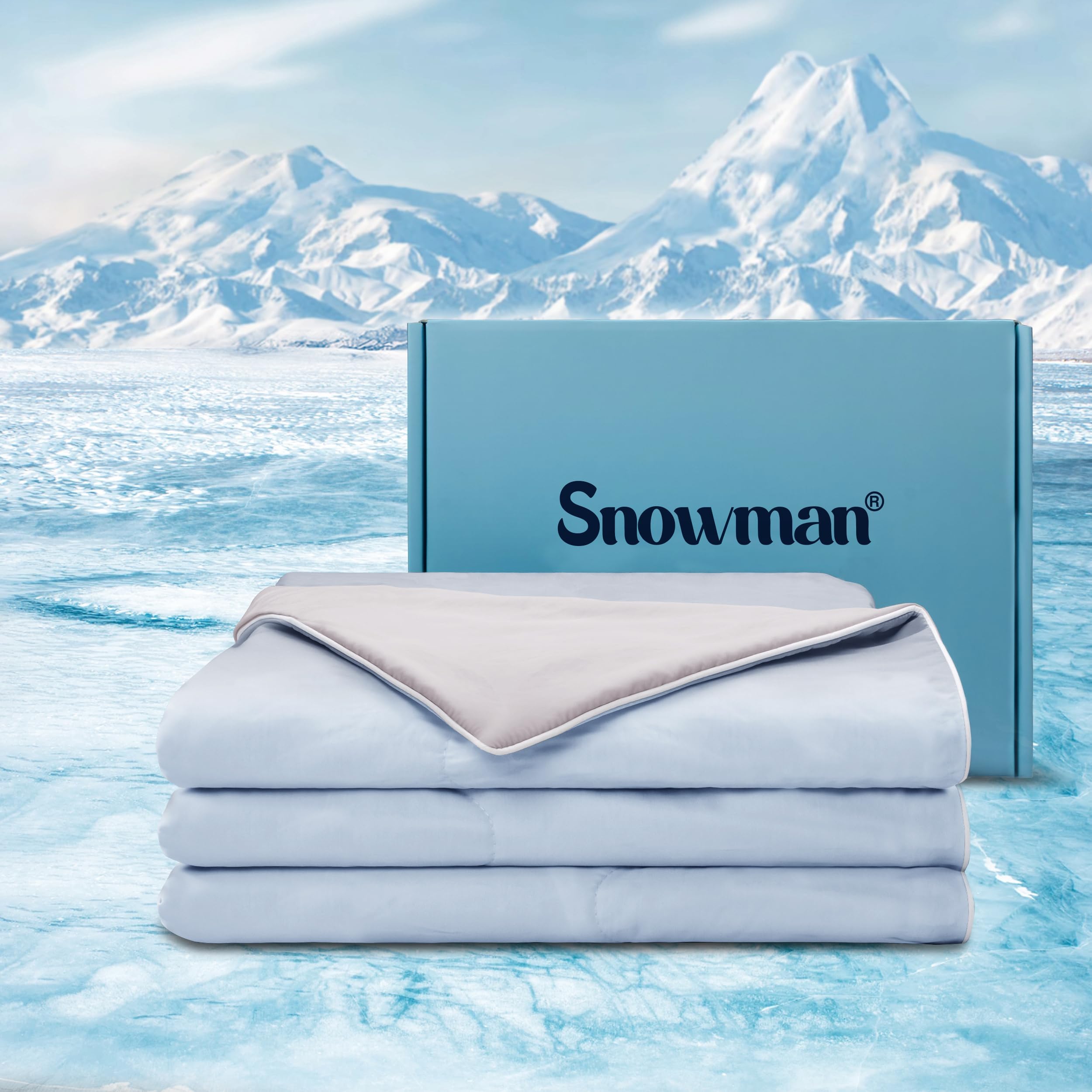 Amazon.com: Elegear Cooling Comforter King Absorbs Body Heat to Keep ...