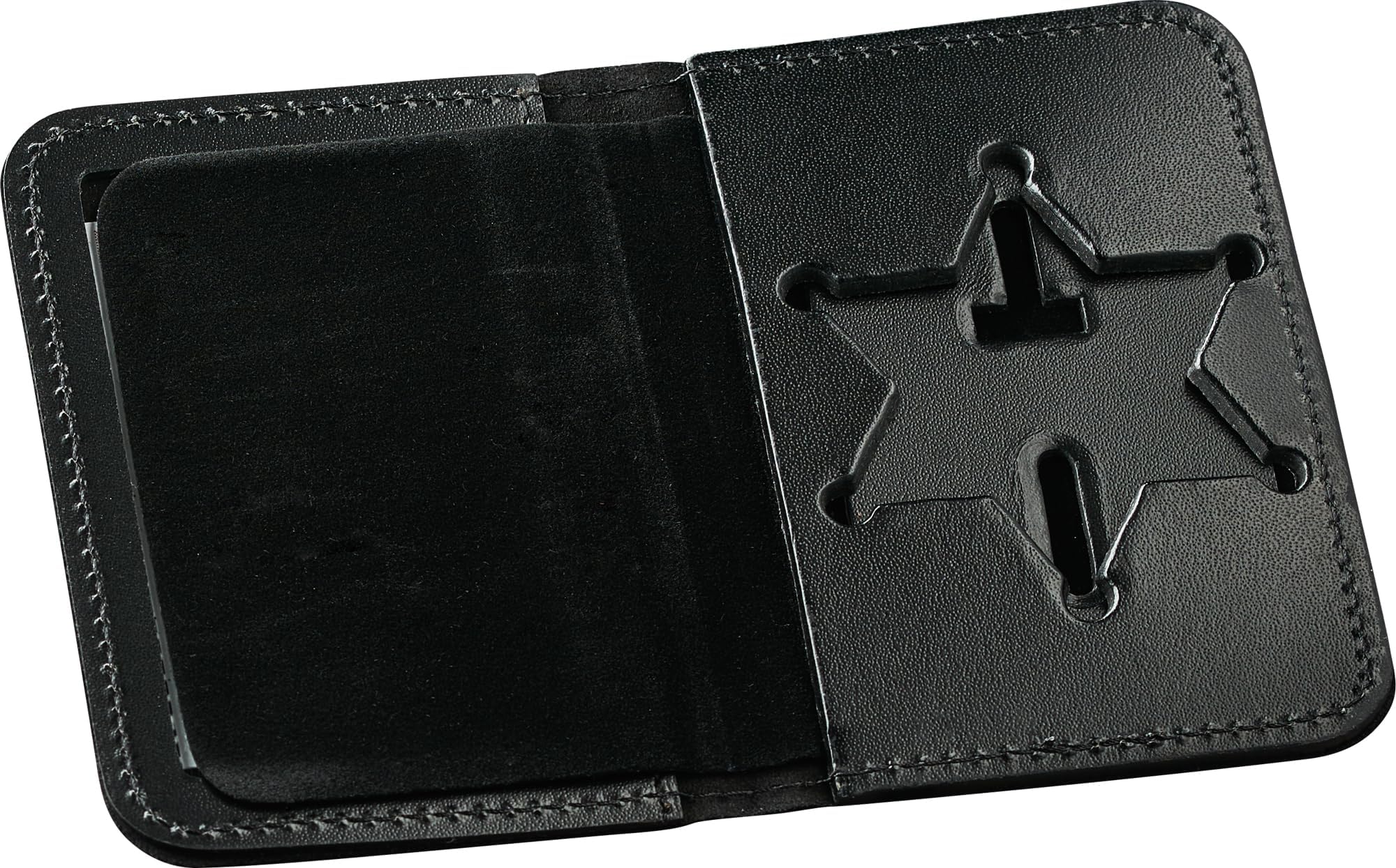 Amazon.com : Perfect Fit Sheriff Star Badge and Id Case Hidden Badge ...