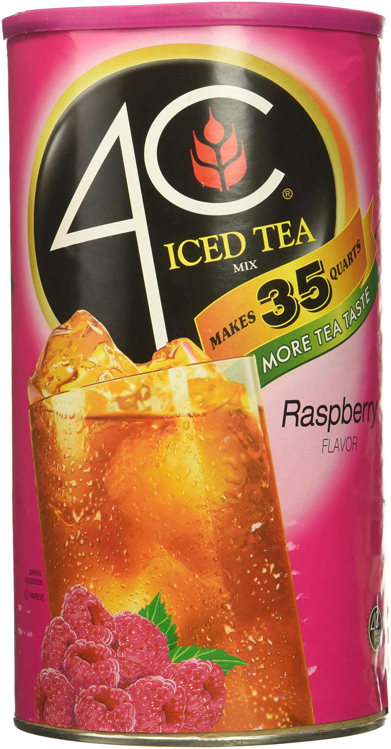 Amazon.com: 4C Iced Tea Mix Raspberry (6 in a case), 87.84 Ounce ...