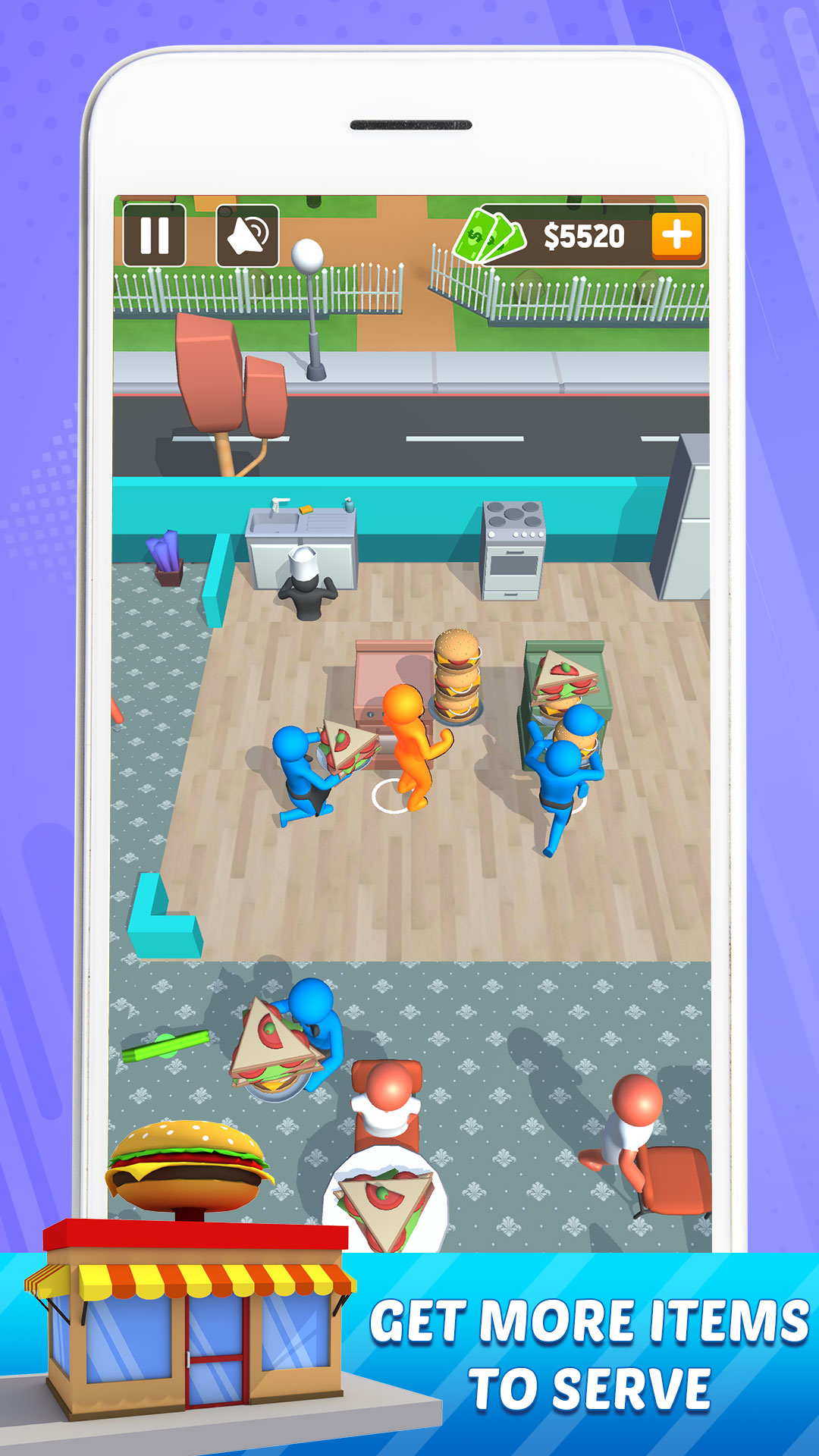 Dream City Restaurant Manager Food Restaurant Game Idle Clicker - 3D ...