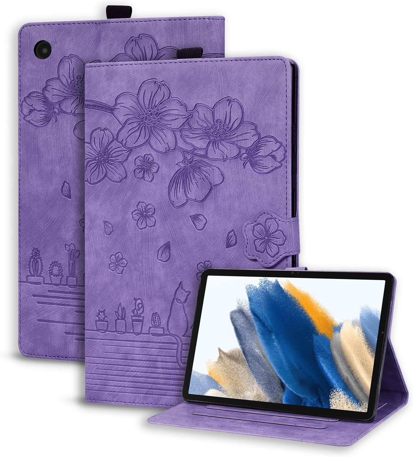 ProCase Smart Case for Galaxy Tab A8 10.5, Slim Stand Hard Back Shell ...