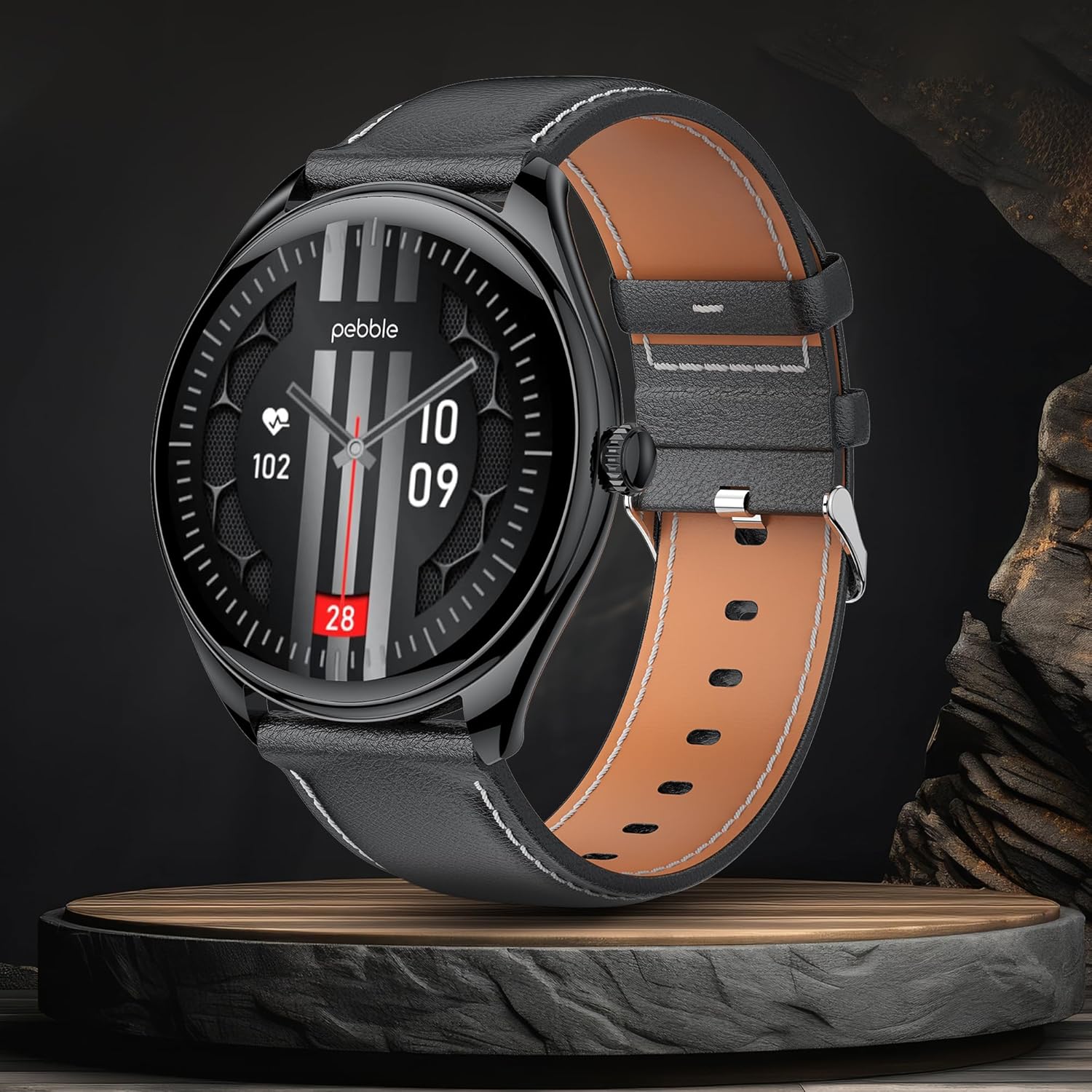 Pebble Royale Legend | 1.43" AMOLED Display | Ultra-Slim Premium Build ...