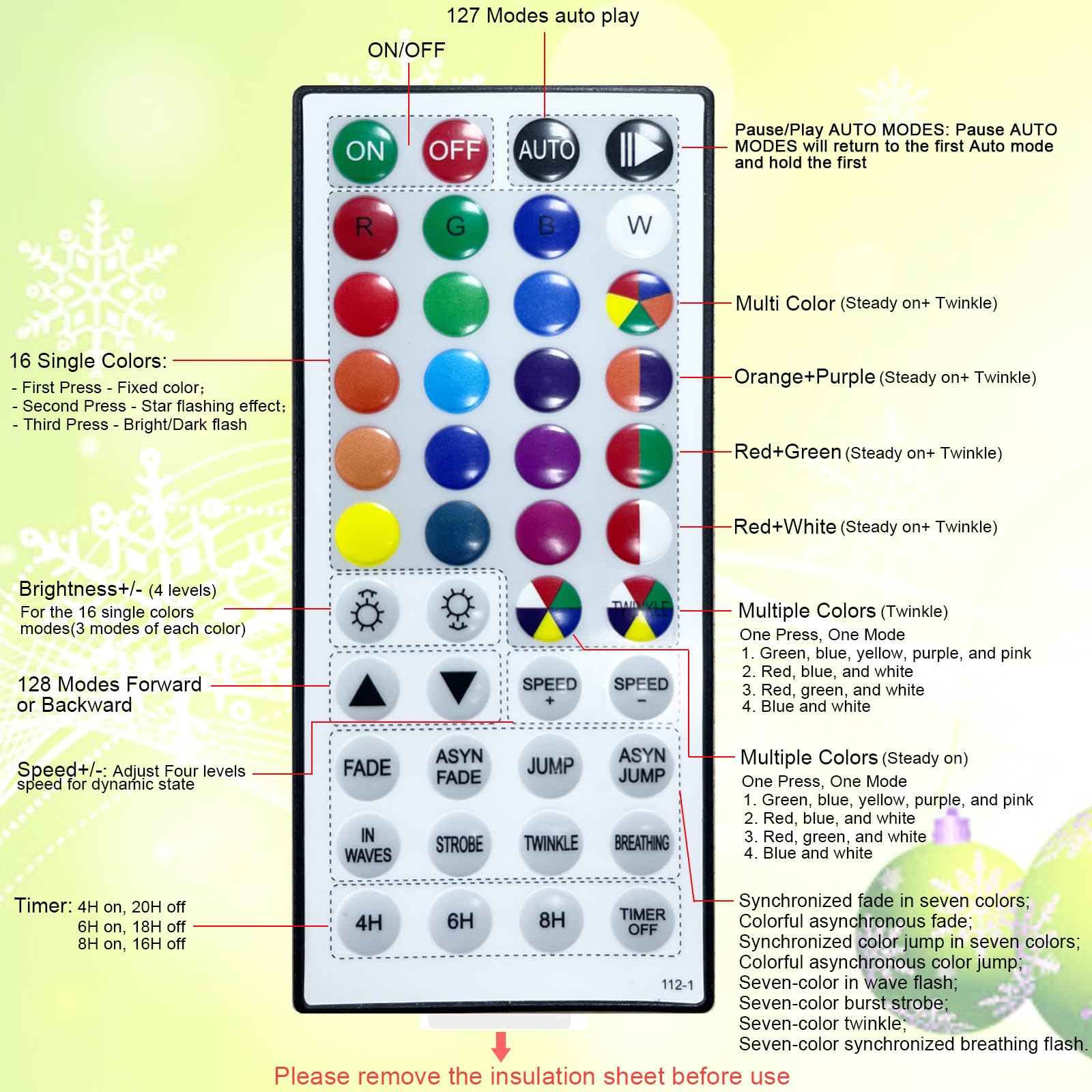 Snapklik.com : 9" Christmas Tree Topper Star, RGB LED Lighted Star Tree ...