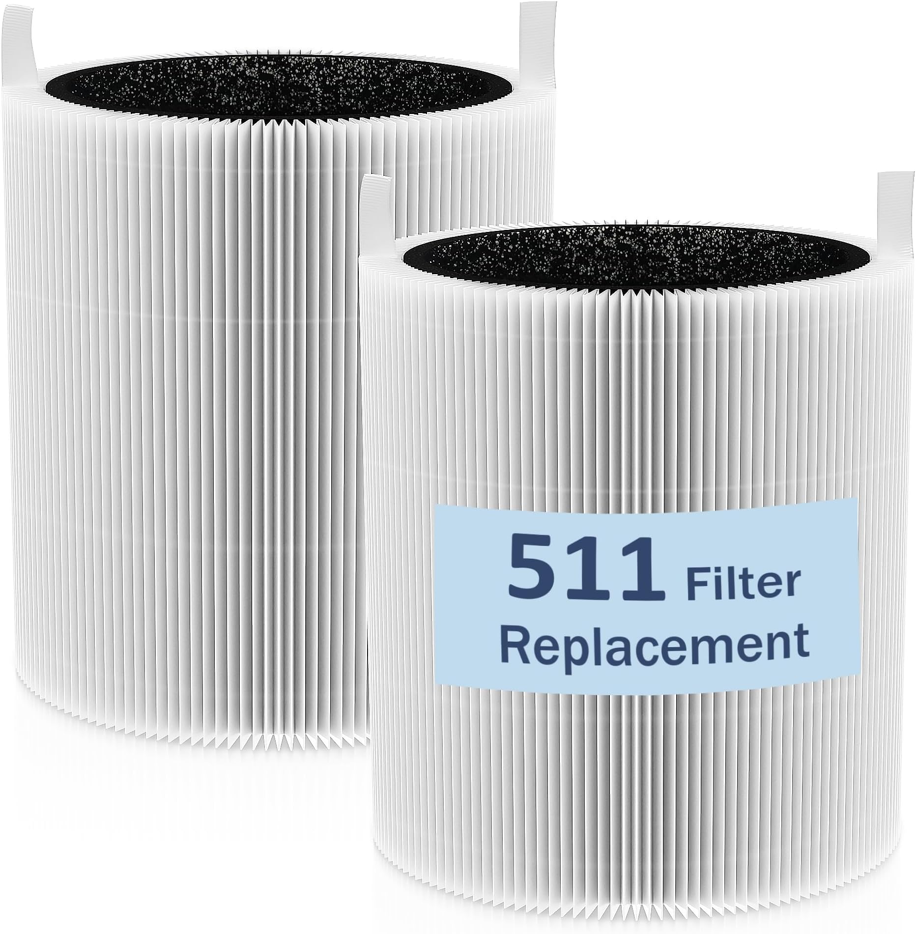 Amazon.com: 2 Pack 511 Replacement Filter, Blue Pure 511 True HEPA ...