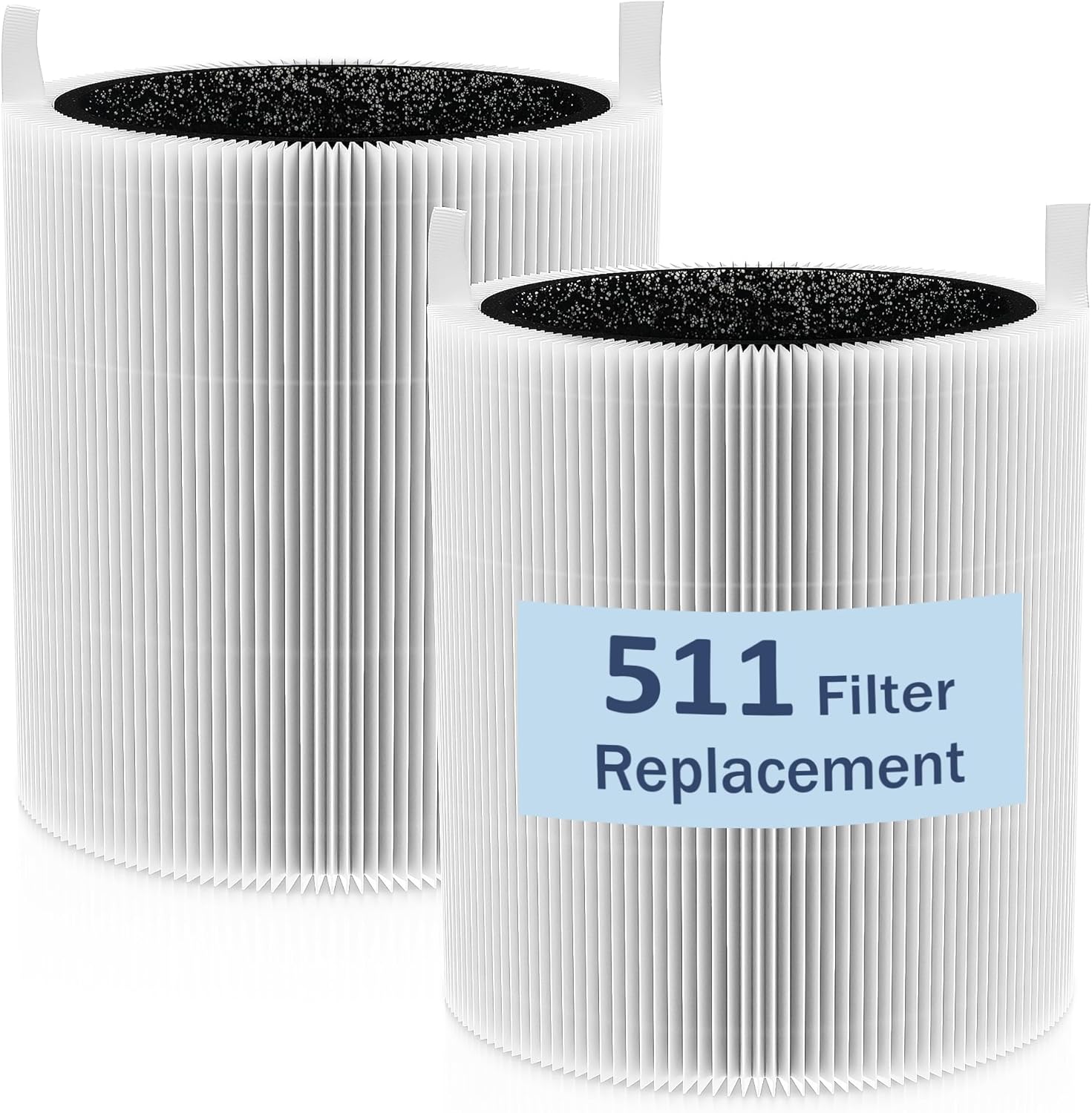 Amazon.com: 2 Pack 511 Replacement Filter, Blue Pure 511 True HEPA ...