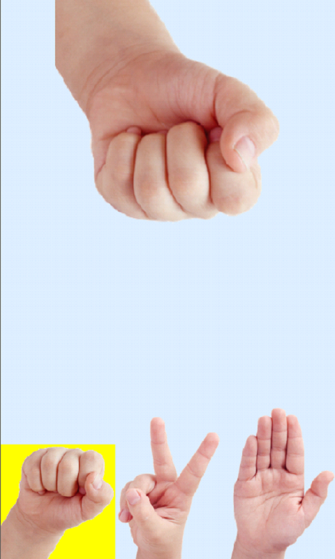 Stone Scissors Cloth: play with a friend by bluetooth connection:Amazon ...