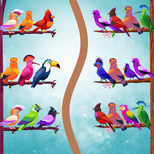 :Color Sorting Puzzle: Color Bird Sort: - Water Birds Color Sort Puzzle ...