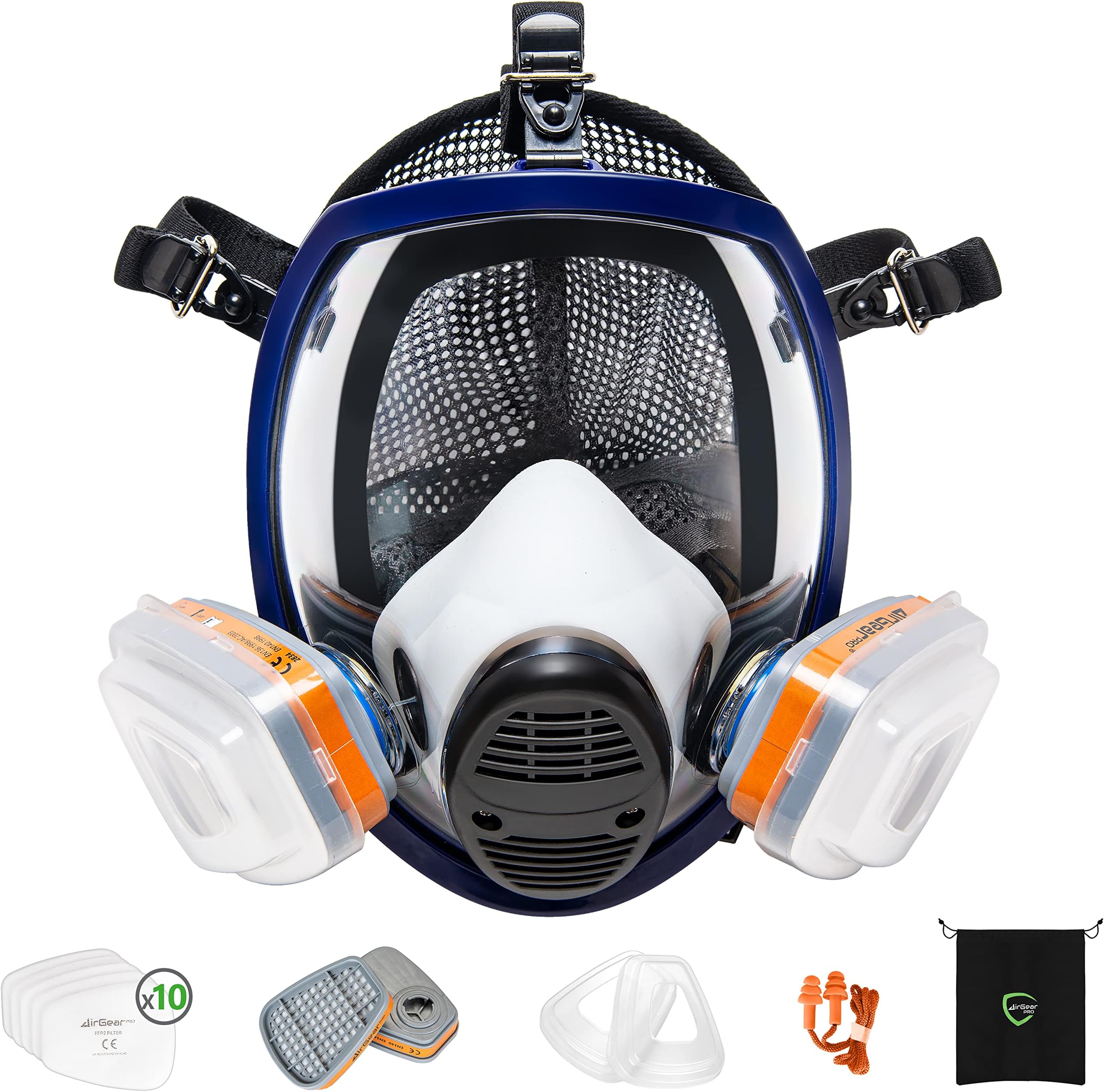 Trend Airshield Pro Full Faceshield, Dust Protector, Battery Powered ...