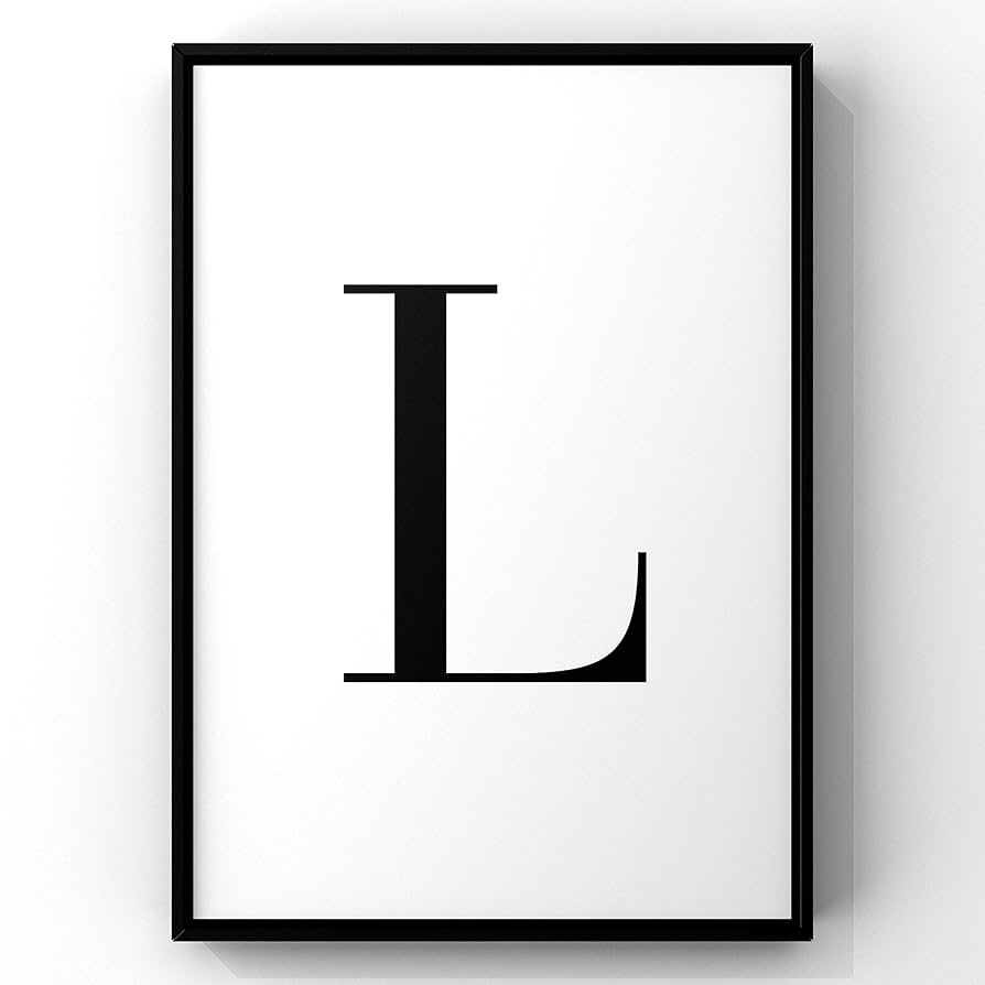 Capital Letter L Images L BRUSH STYLE CAPITAL LETTER INITIAL T SHIRT