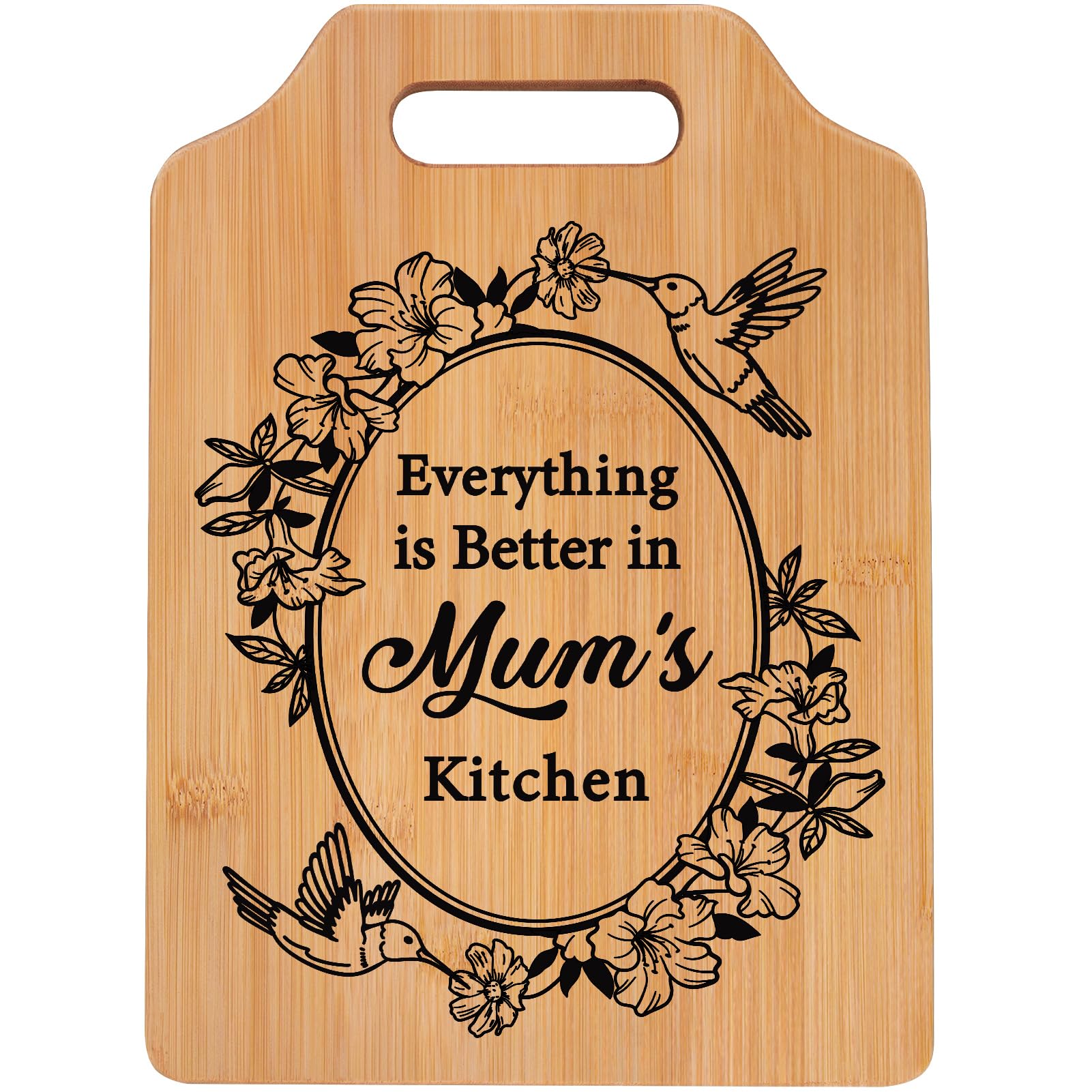 Gleevara Gifts for Mum, Mum Birthday Gifts, Creative Printed Bamboo ...