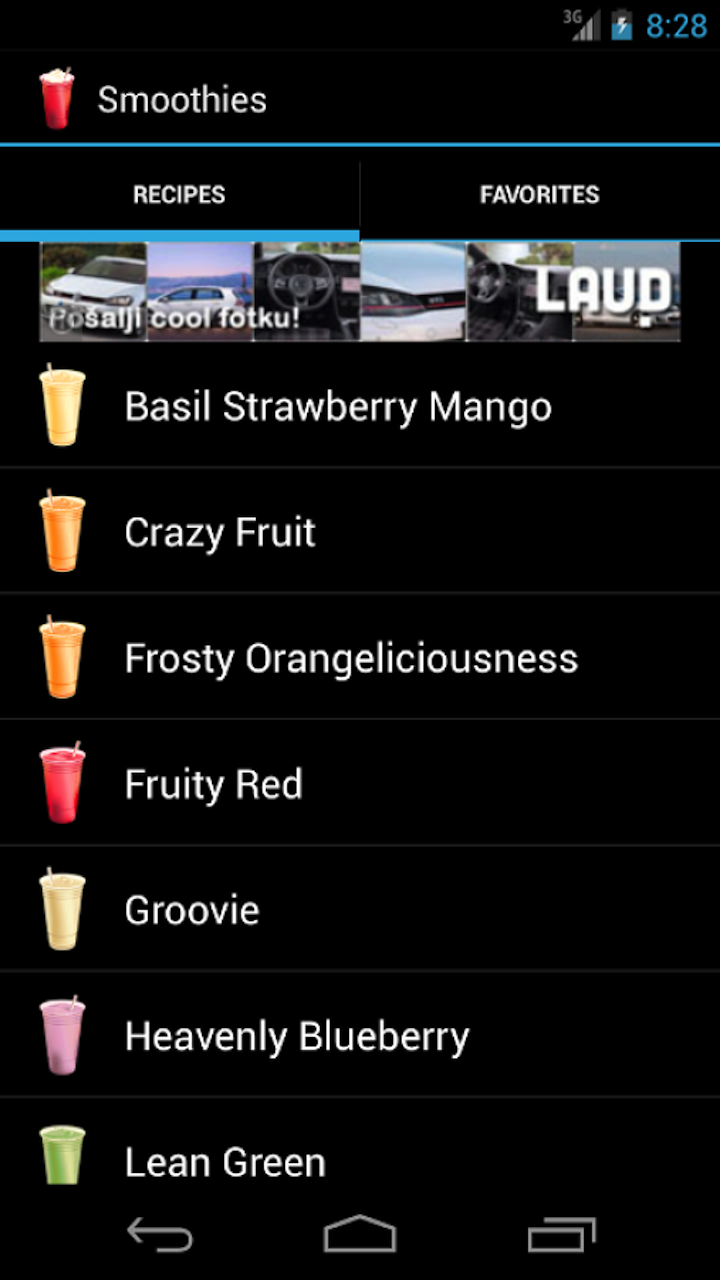 Smoothie Recipes - App on Amazon Appstore