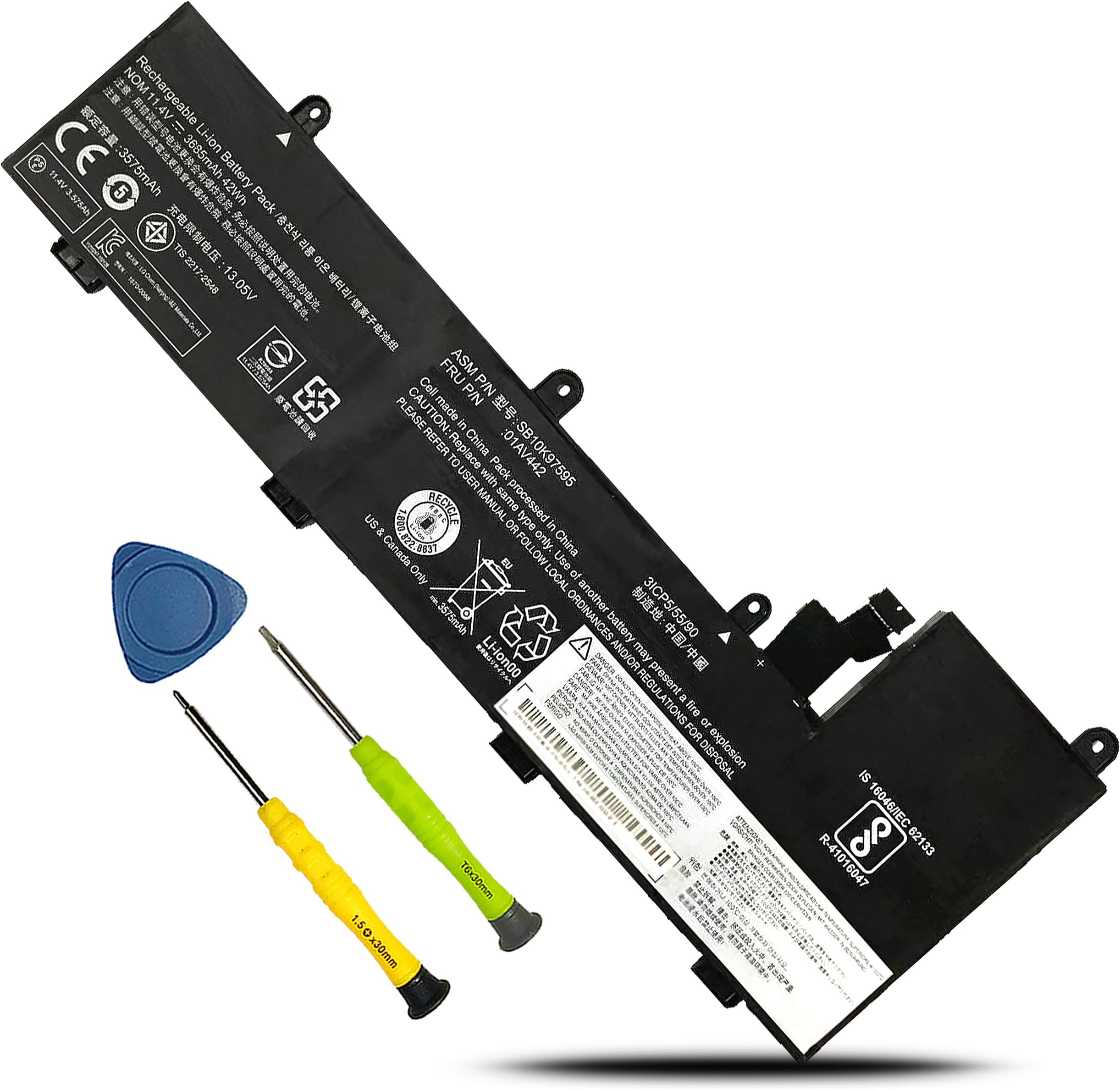 Amazon.com: BOWEIRUI 01AV442 SB10K97595 Replacement Laptop Battery for ...