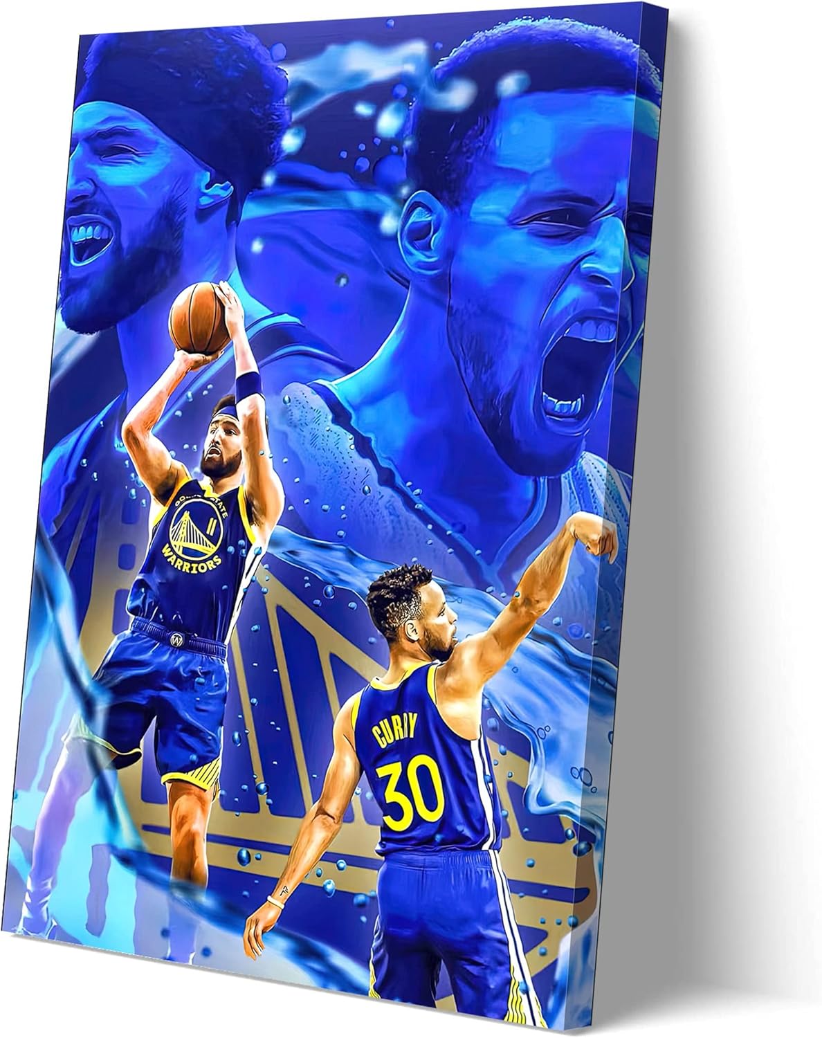 Amazon.com: Stephen Curry Klay Thompson Poster Super Basketball Star ...
