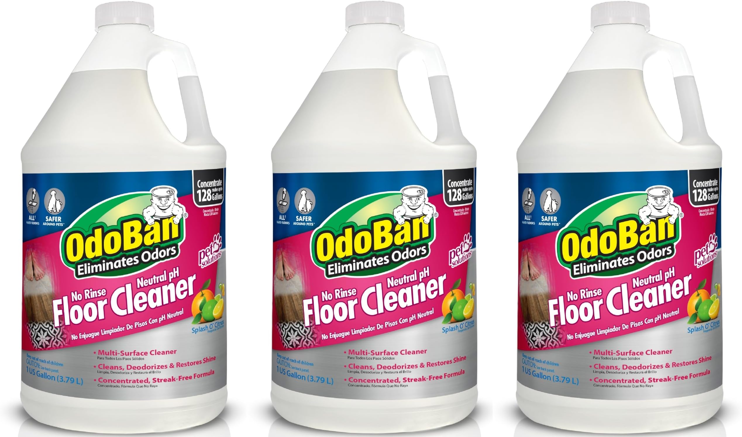 Amazon.com: 1 Gallon Spartan Damp Mop Cleaner - 4 per case : Industrial ...