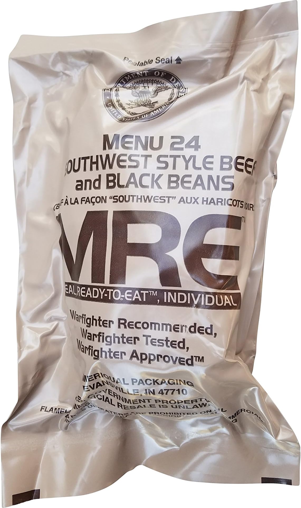 Amazon.com : Ultimate 2018 US Military MRE Complete Meal Inspection ...