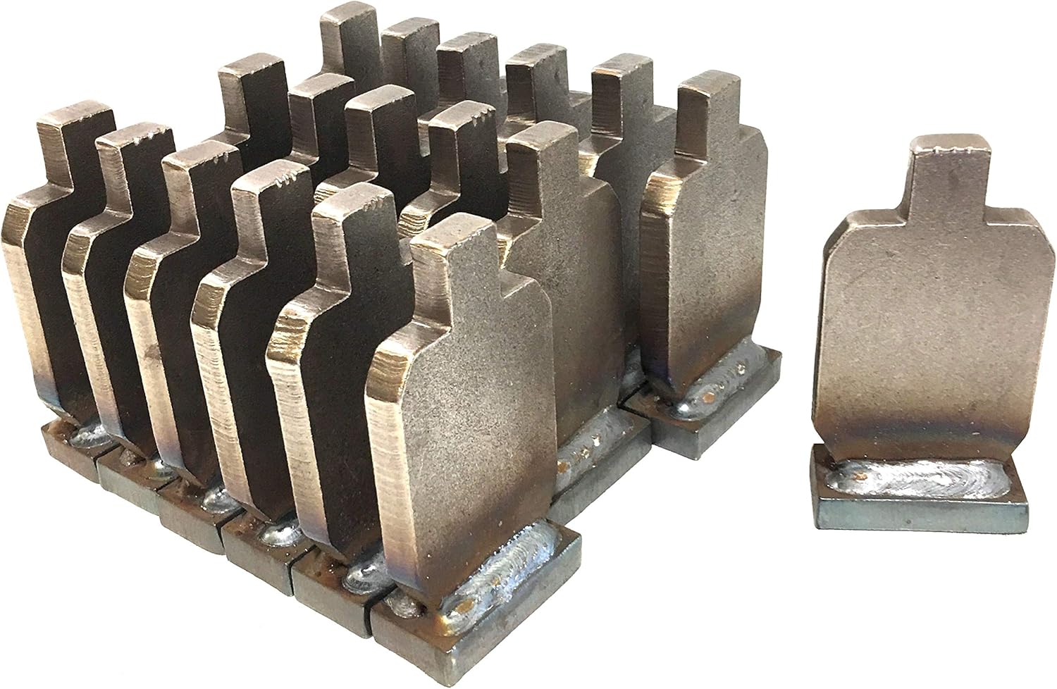 Amazon.com : Magnum Target 4" Tall IDPA NRA Knock-Over Shooting Targets ...