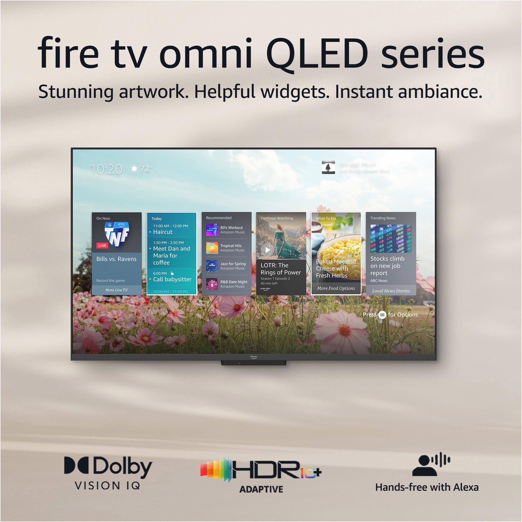 Snapklik.com : Fire TV 43" Omni QLED Series 4K UHD Smart TV, Dolby ...