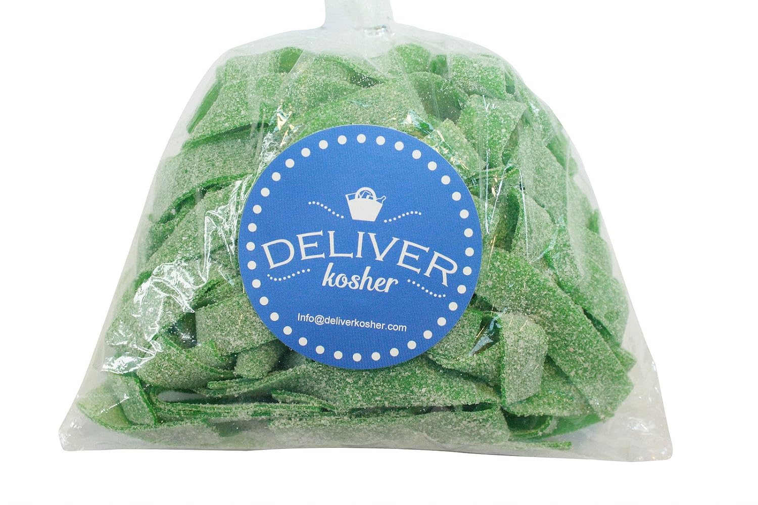 Amazon.com: Deliver Kosher Bulk Candy - Sour Apple Belts - 1lb Bag ...