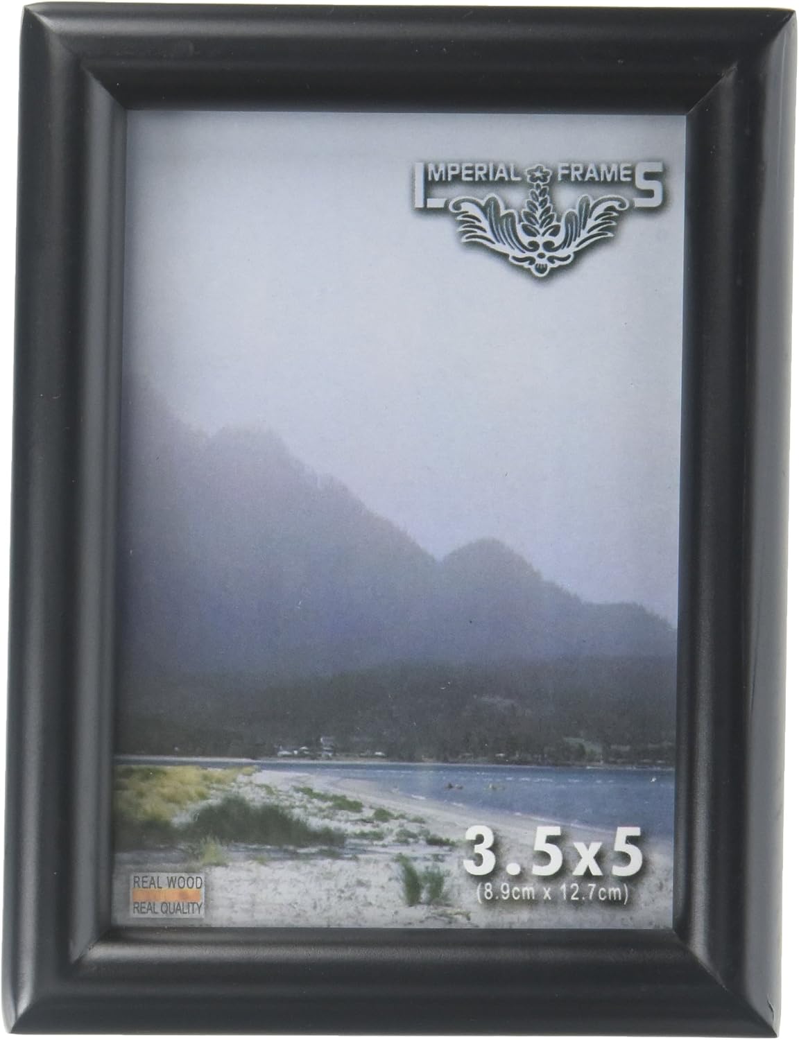 Amazon.com - MyFrameStore Black 5x7 Imperial Wooden Picture Color ...