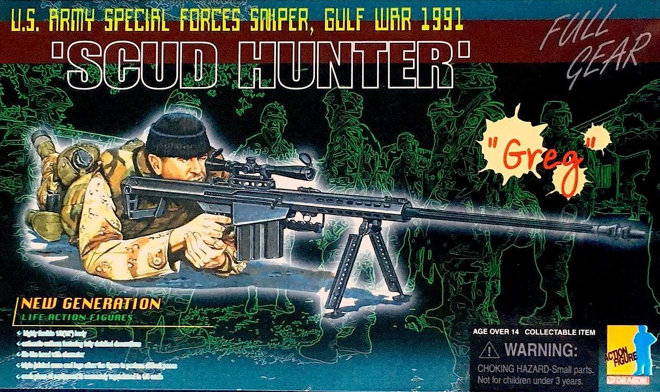 Amazon.com: 1/6 Scale Dragon Models " Scud Hunter " US Army Special ...