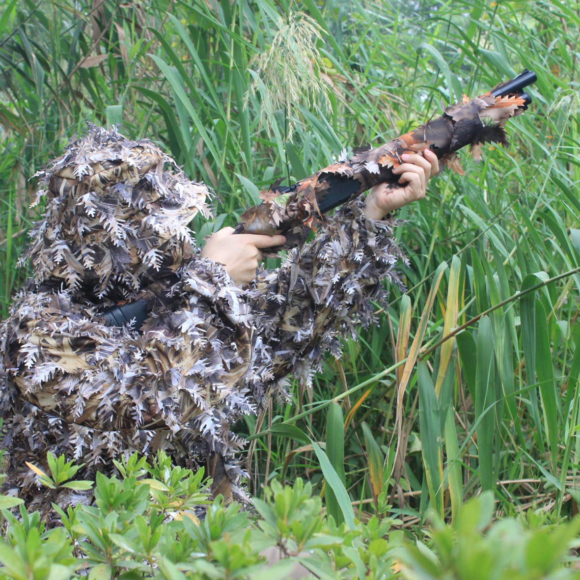 Snapklik.com : AUSCAMOTEK 3D Leaf Strip DIY Camouflage Material 4 Feet ...