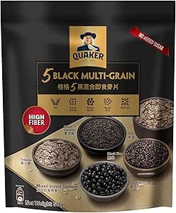 Quaker 5 Black Multigrain Cereal, 518g : Amazon.sg: Grocery