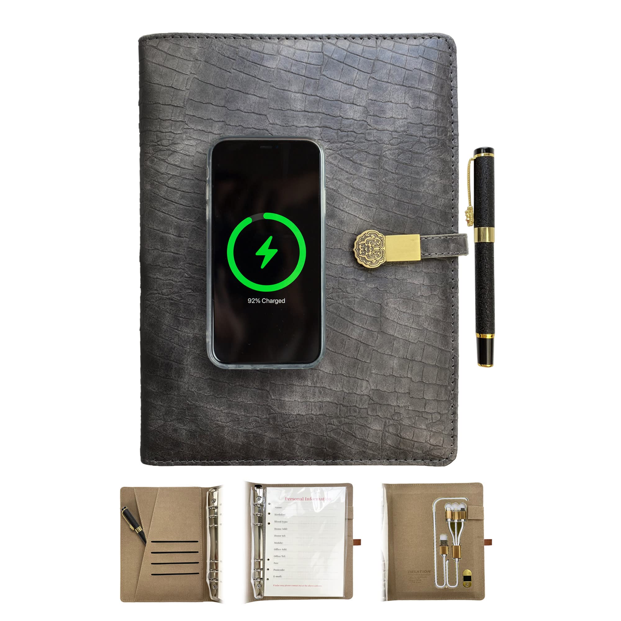 Amazon.com: Executive Smart Notebook, Gifts for Business Travelers ...