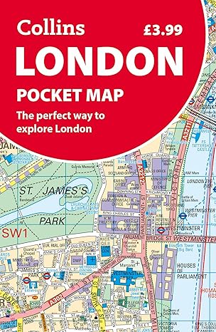 Collins London Pocket Map: The perfect way to explore London: Collins ...