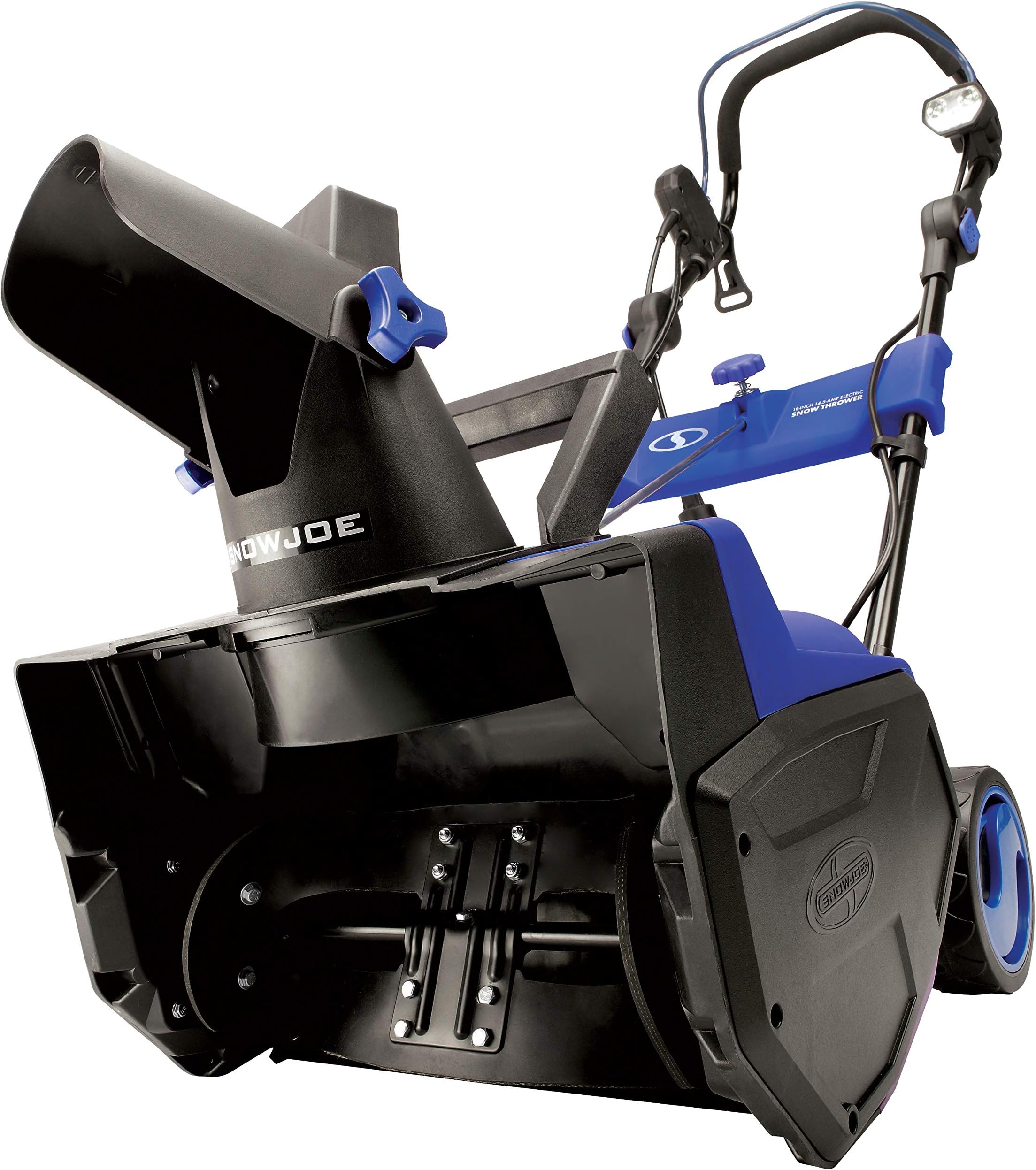 Snow Joe Ultra SJ619E 14.5 Amp Electric Snow Thrower with Light, 18 ...
