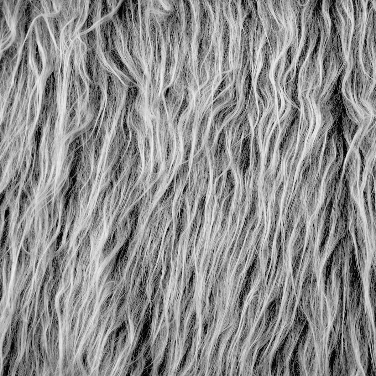 Amazon.com: Faux Fur Fabric Christmas Winter Squares Shaggy Fur Fabric ...