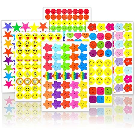 Math Reward Stickers for Kids - 1,080 ct + Free Shipping