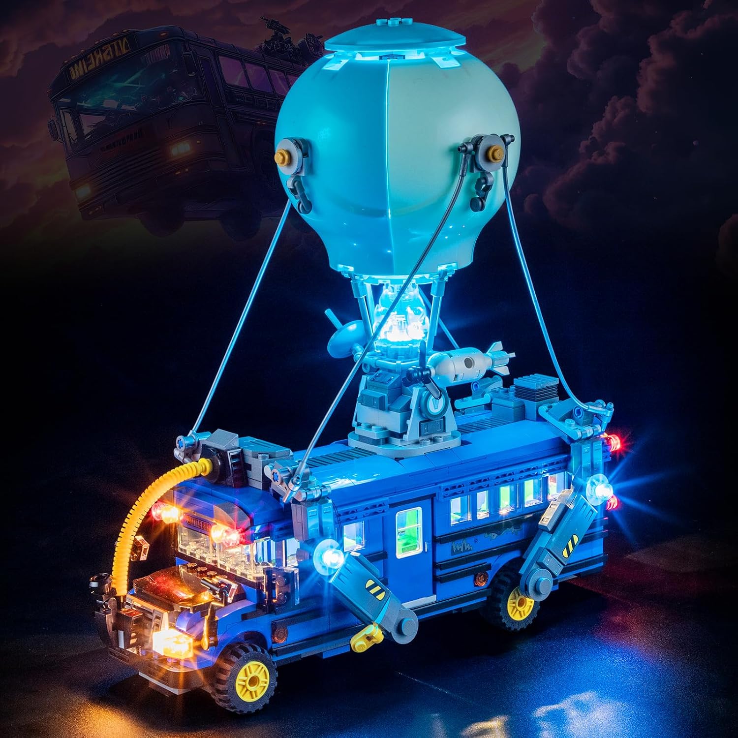 Amazon.com: BOOZUU Light Kit for Lego-77073 Battle Bus - Lighting ...