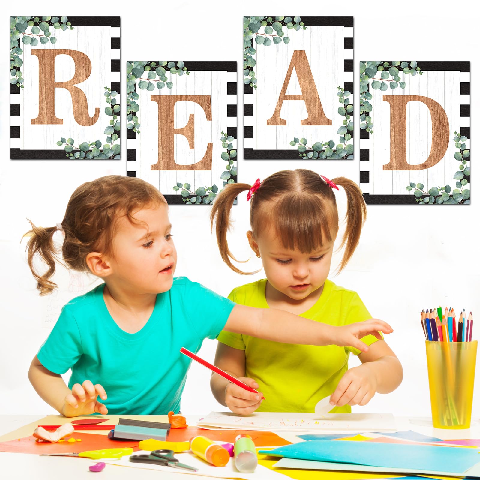High School English Classroom Decor Sinload 10 Pcs Reading Bulletin ...