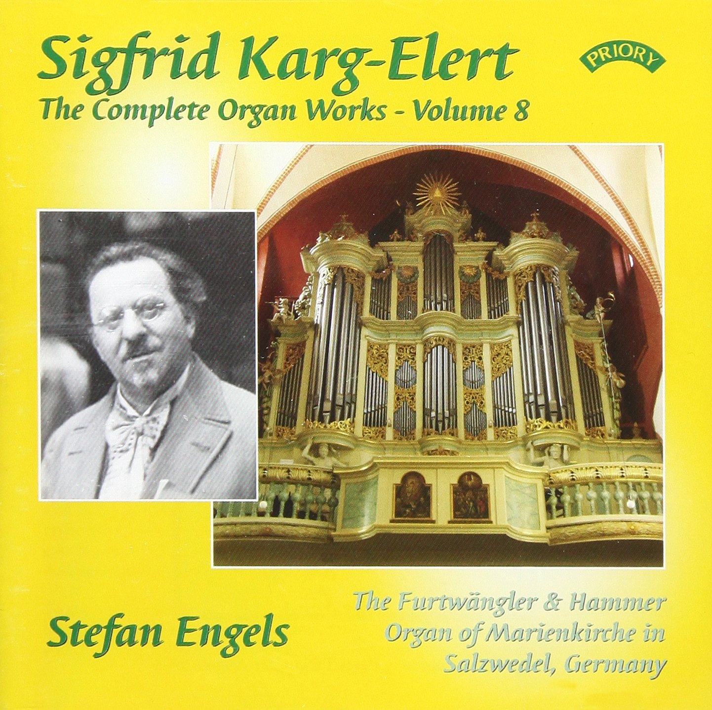 Amazon.com: Complete Organ Works 8: 0028612210631: Karg-Elert, Engels ...