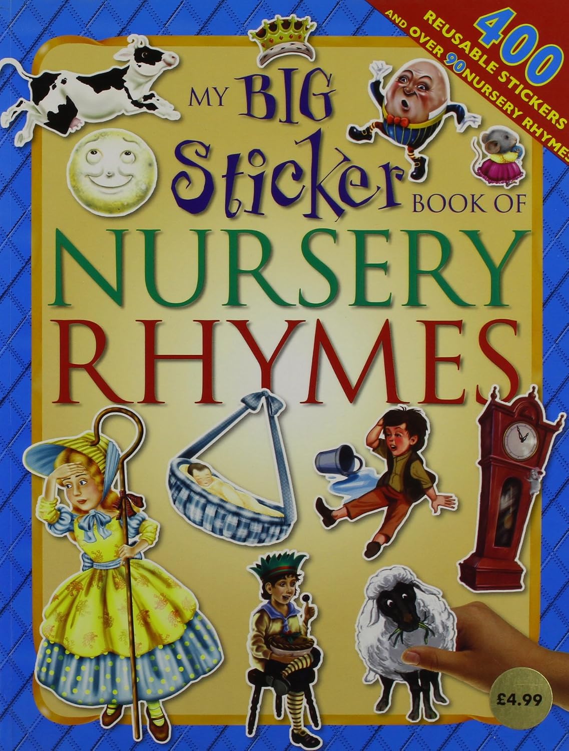 Sticker Book of Nursery Rhymes: unknown author: 9781741579796: Amazon ...
