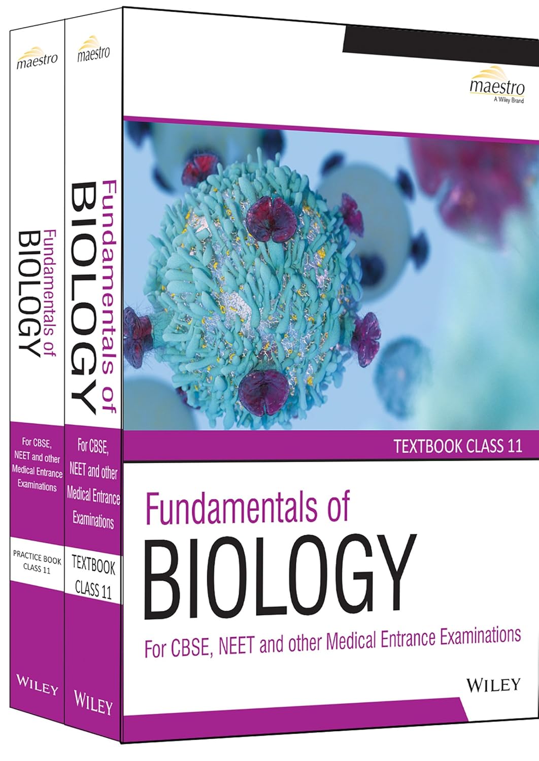 Buy Wiley's Fundamentals of Biology, Textbook and Practice Book, Class ...