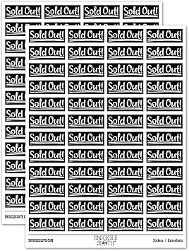 Amazon.com: Sold Out Double Underline Sticker Pack - Gloss Finish ...