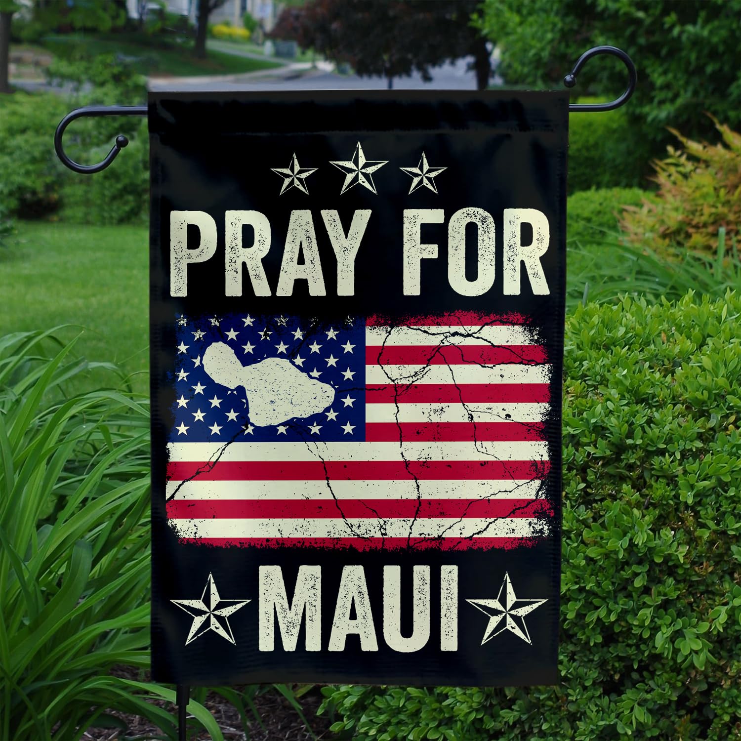 Flage Maui Hawaii Beaches