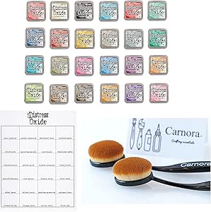 Tim Holtz and Ranger Distress Oxide Inks - Complete set of 24 Distress ...